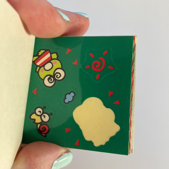 Sanrio | Other | Sanrio Keroppi Vintage Mini Sticker Book 989 Keroppi ...